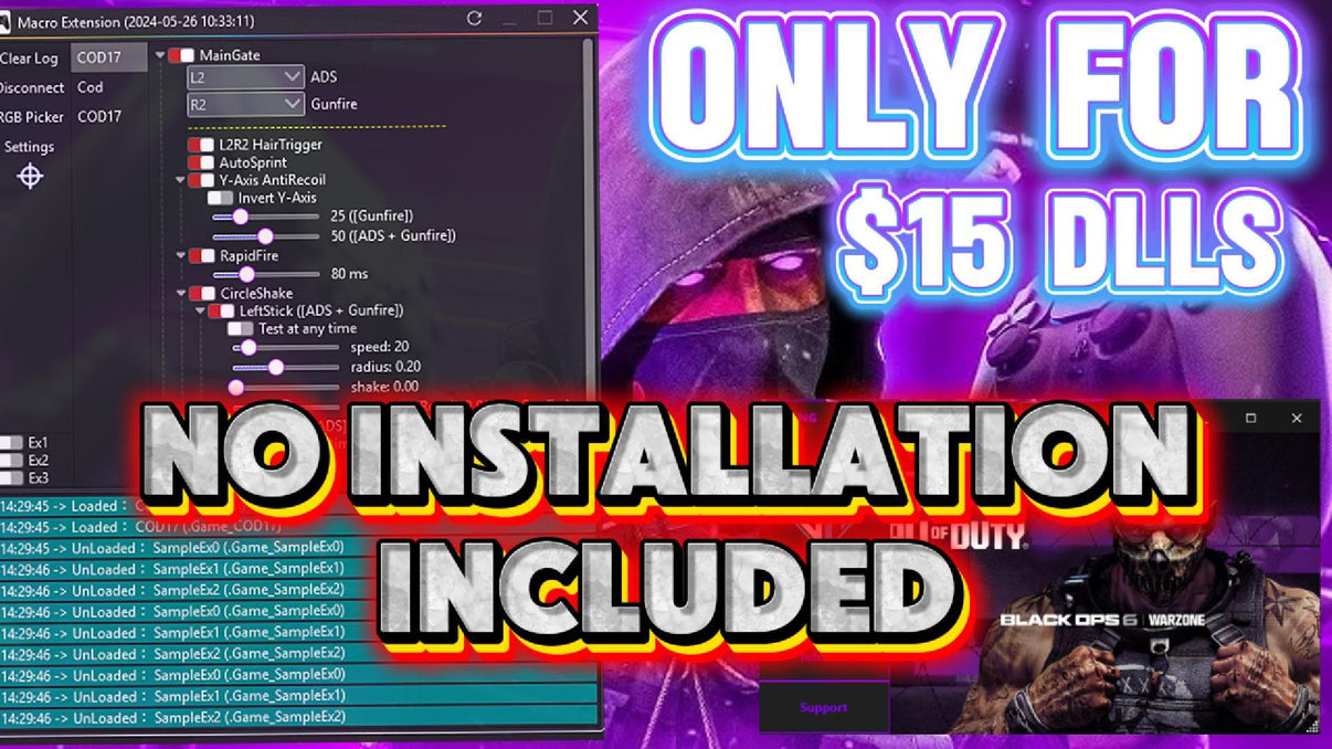 GUIDE DS4+Extension | LifeTime - NO INSTALLATION – JK KING DS4 STORE